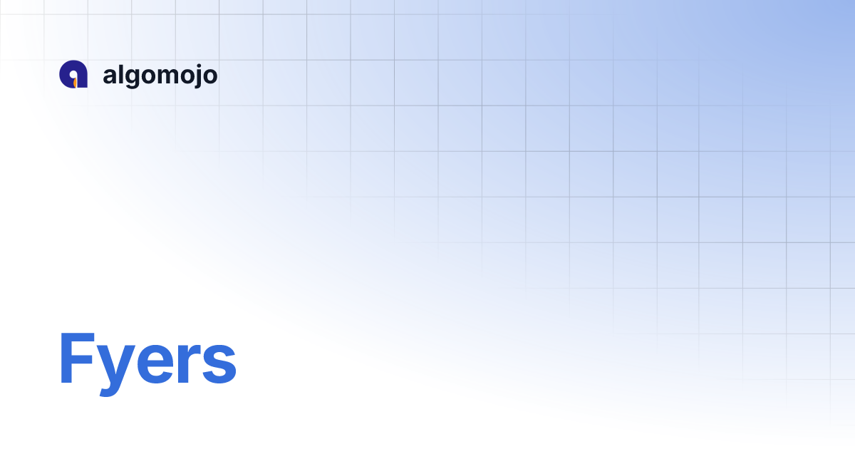 Fyers | algomojo