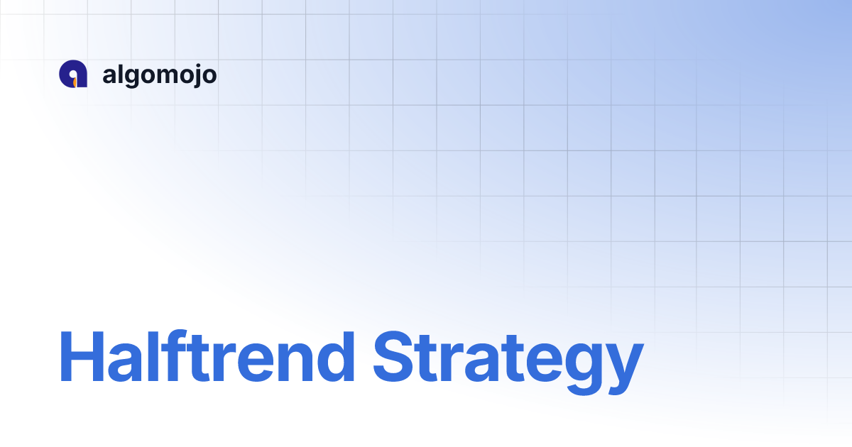 Halftrend Strategy | algomojo